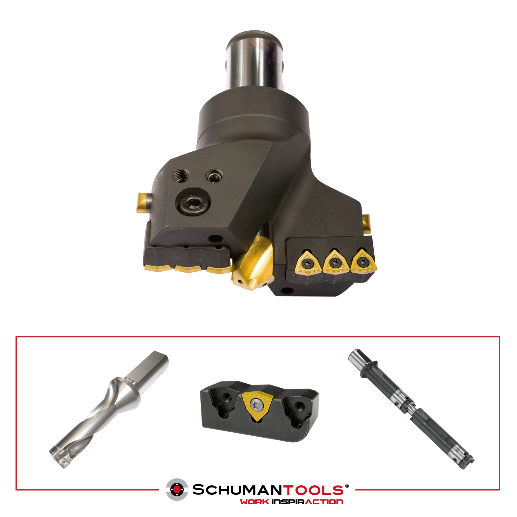 Bohrung mit mechanischer Befestigung - Schumantools