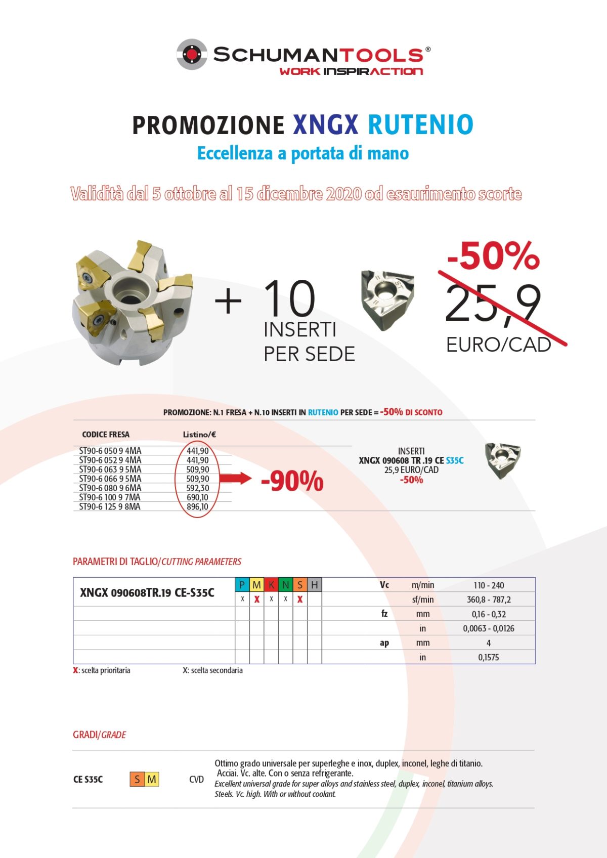 PROMOCIONES - Schumantools